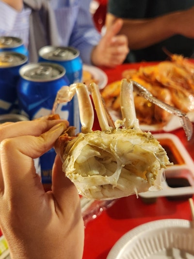 인천 소래포구 전통어시장 대하꽃게 시세 할인 꿀팁 무료 야장 네이버 블로그