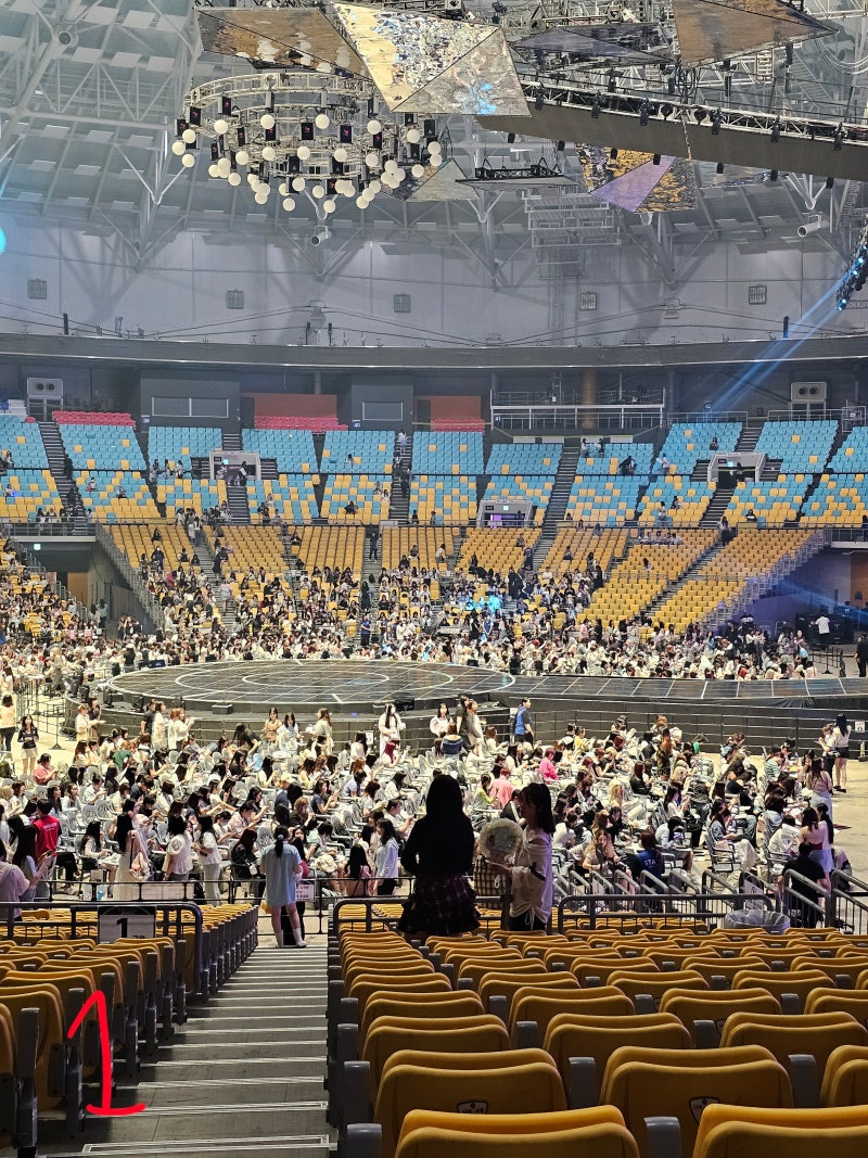 KSPO DOME 전좌석 1층,2층 시야정리/구역,좌석별장단점/토롯코명당/추천자리 : 네이버 블로그