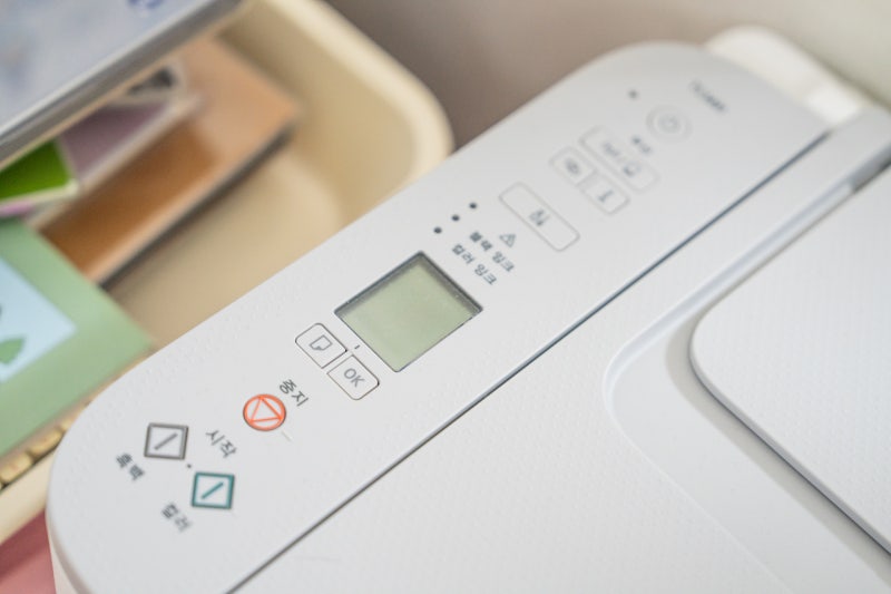 캐논프린터 TS3400시리즈 스캔 기능 활용하기 - 버튼이 없는데 어떻게 스캔하지?! : 네이버 블로그