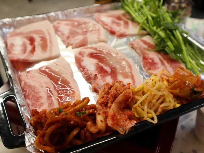 양주 옥정 중심상가 냉동 삼겹살 맛집 옥정회관 네이버 블로그