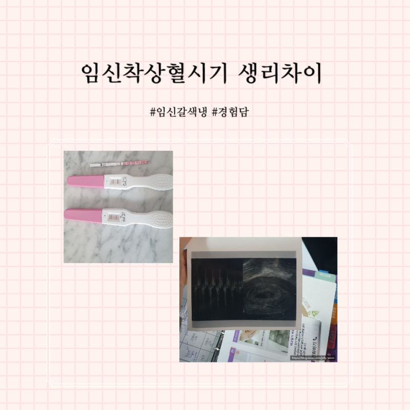 임신 관계후 착상혈 나오는시기 색 양 생리차이 네이버 블로그