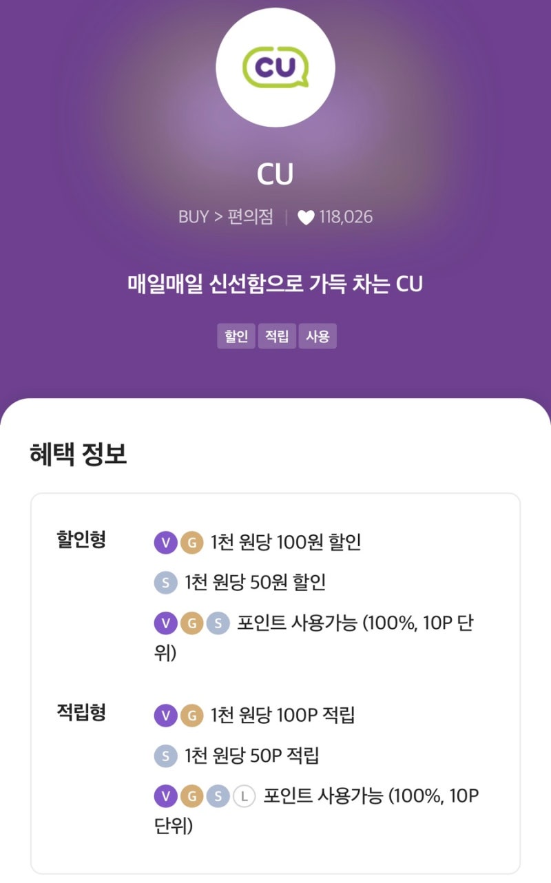 편의점 통신사별 간편 할인정보 : 네이버 블로그