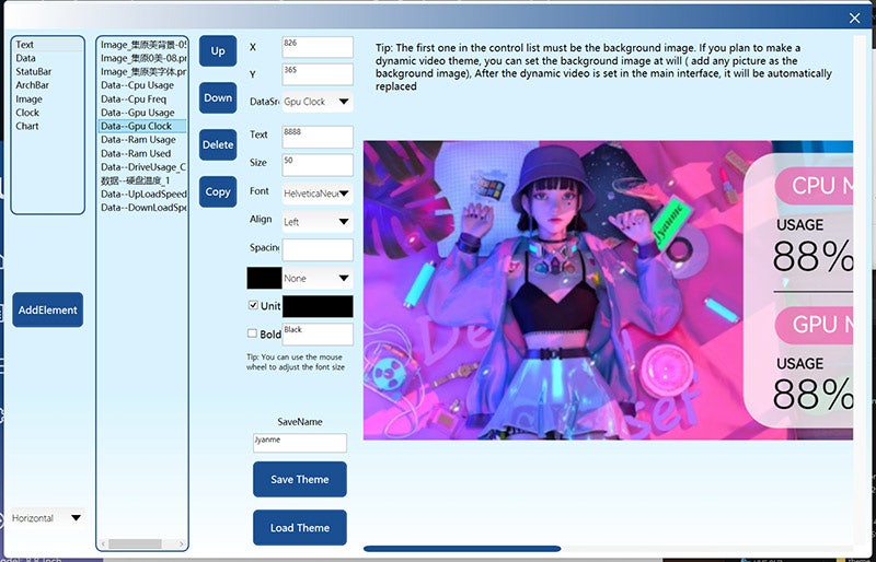 TURZX PC 모니터링 8.8인치 TURING 스마트 스크린 : 네이버 블로그