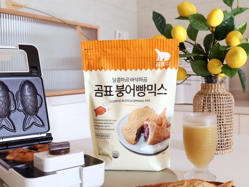 집에서 미니 붕어빵 만들기 곰표 붕어빵믹스 네이버 블로그