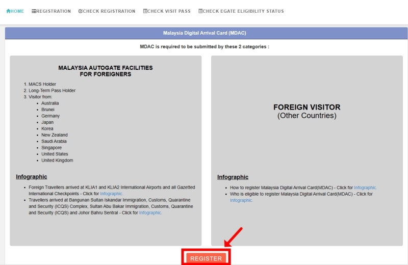 말레이시아 입국 서류 신고서 MDAC 디지털 입국카드 작성 방법 : 네이버 블로그