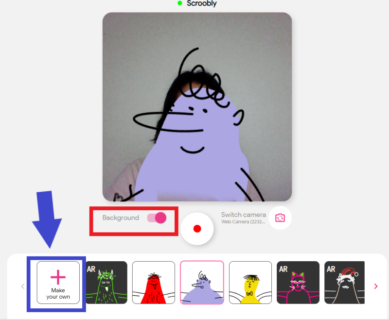 스크루블리(Scroobly)로 움짤 만들기 : 네이버 블로그