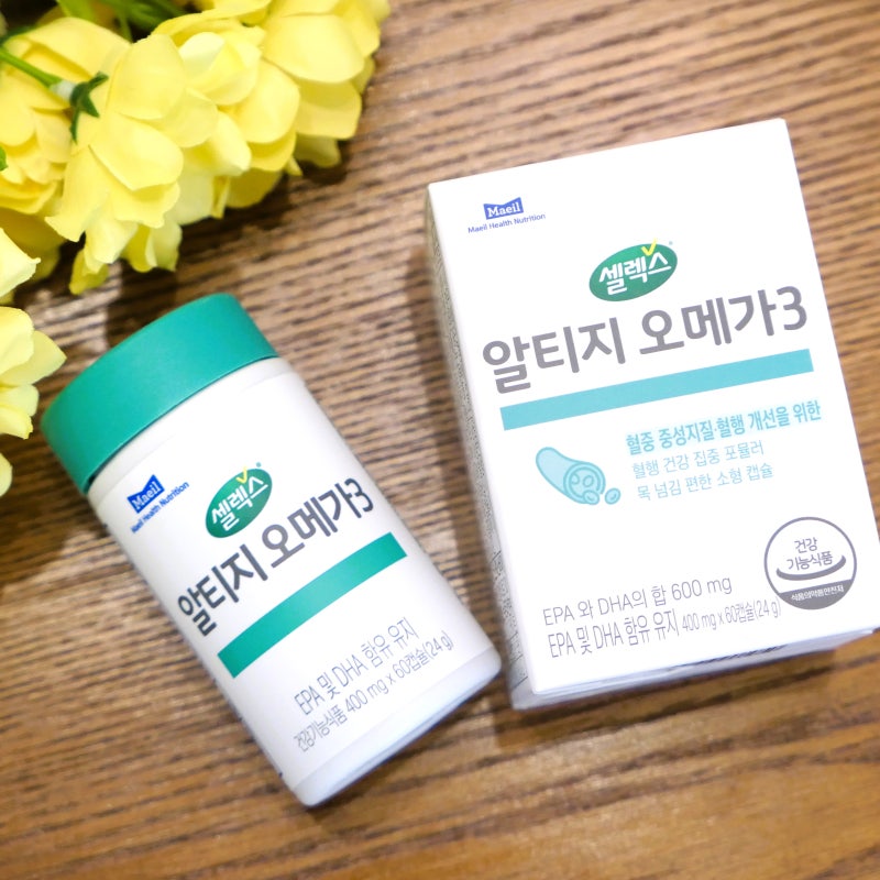 혈액순환영양제로 선택한 셀렉스 알티지오메가3 네이버 블로그