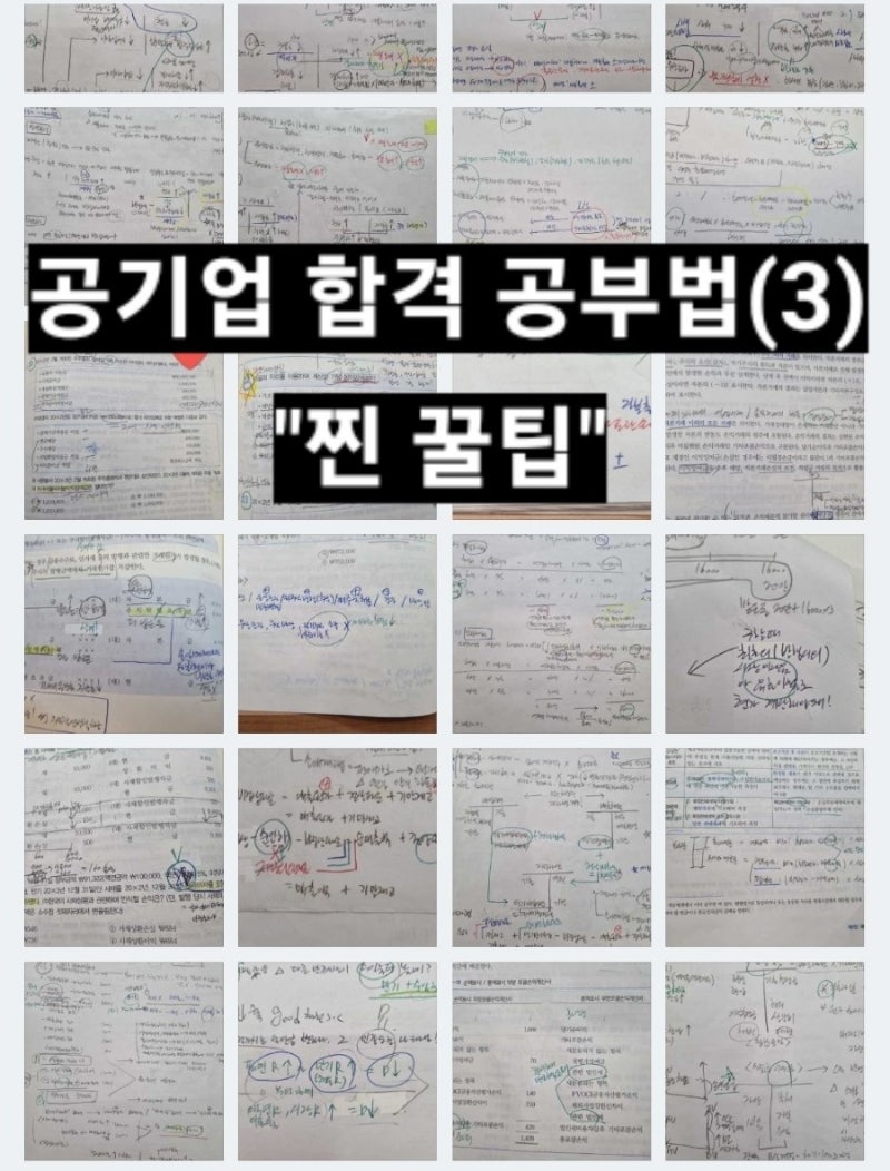 공기업 필기시험 빨리 합격 하고 싶다면공기업 합격 공부법 찐 꿀팁 네이버 블로그
