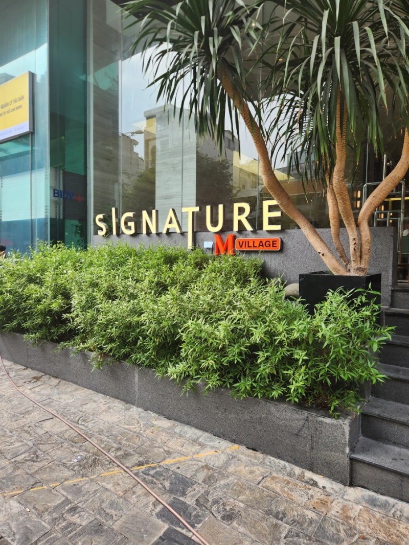 가성비 호치민 호텔 일본인 거리 signature M village : 네이버 블로그