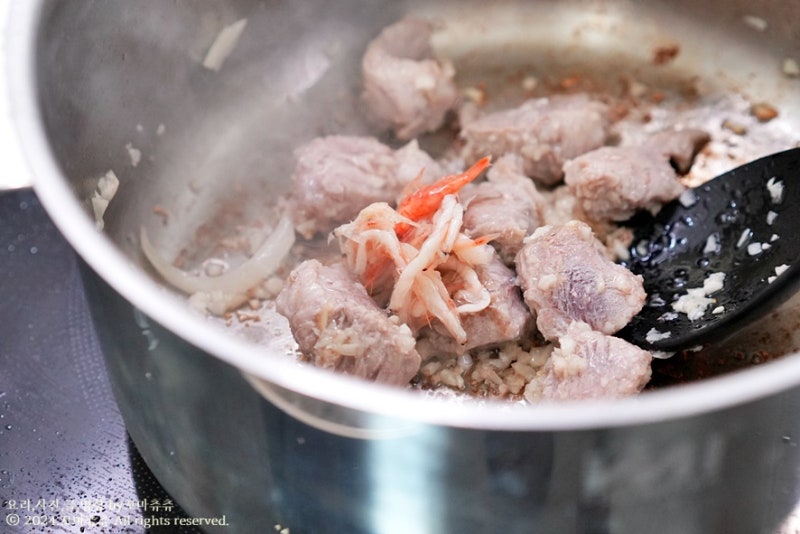 편스토랑 어남선생 류수영 김치찌개 레시피 평생 돼지고기 김치찌개 맛있게 끓이는법 네이버 블로그