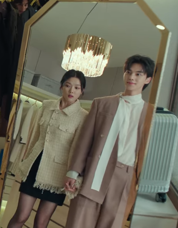마이데몬 11화 12화 김유정 송강 옷트위드 자켓 스커트 셋업 니트 네이버 블로그