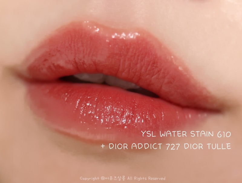 DIOR 디올 어딕트 립스틱 #내돈내산 727 디올 튤 DIOR TULLE 발색 : 네이버 블로그
