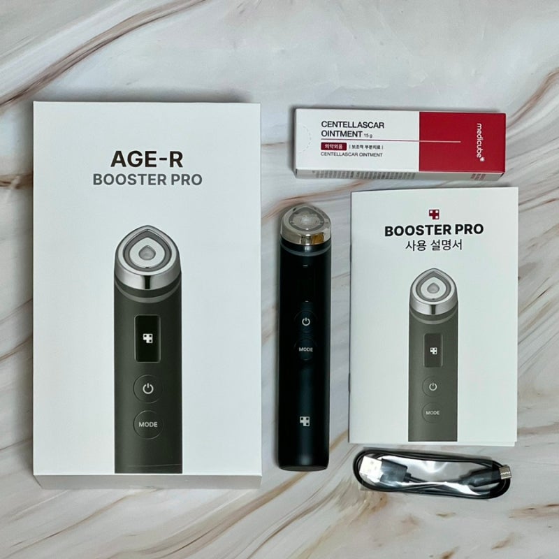메디큐브 에이지알 부스터 프로 실사용 솔직 리뷰 Age R Booster Pro 공동구매 공구 내돈내산 구매 후기 네이버 블로그