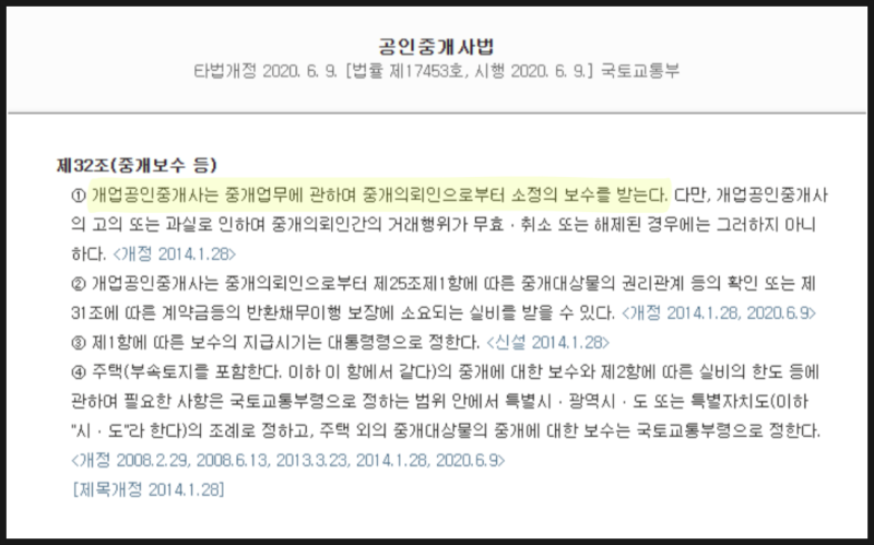 2024년 부동산 중개수수료 가격 계산부터 네고까지 네이버 블로그