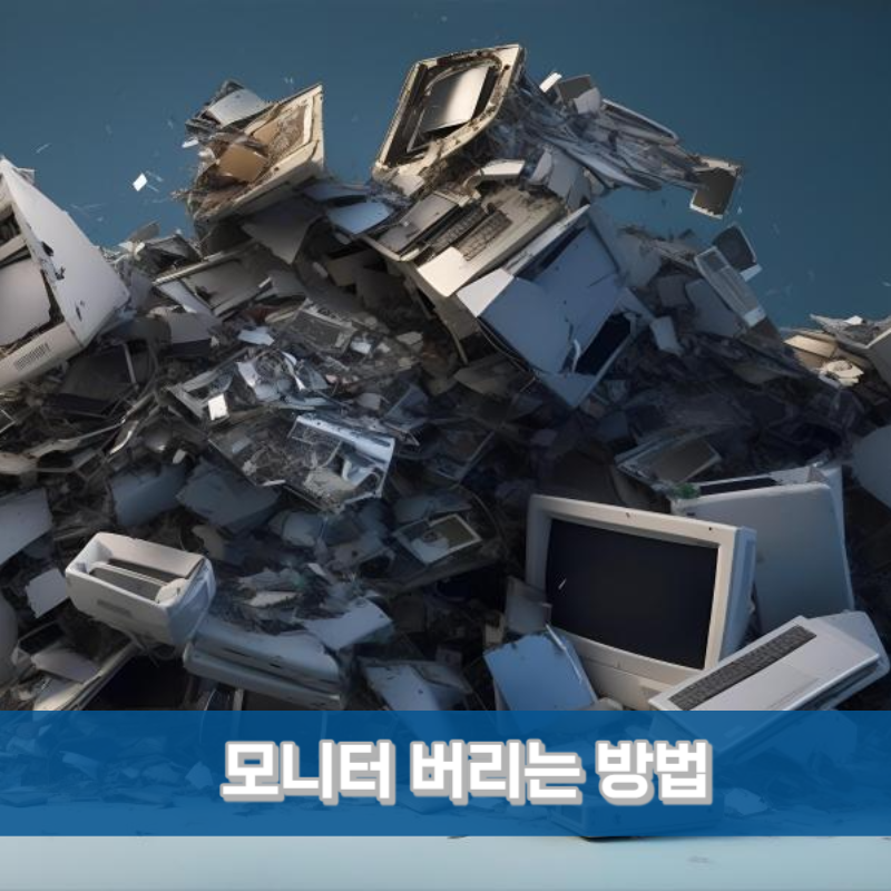 고장난 모니터 버리는법 컴퓨터 무료 처리방법 네이버 블로그