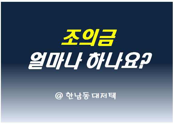 조의금 부의금 뜻 액수 금액 봉투 쓰는 법 및 조문예절 네이버 블로그