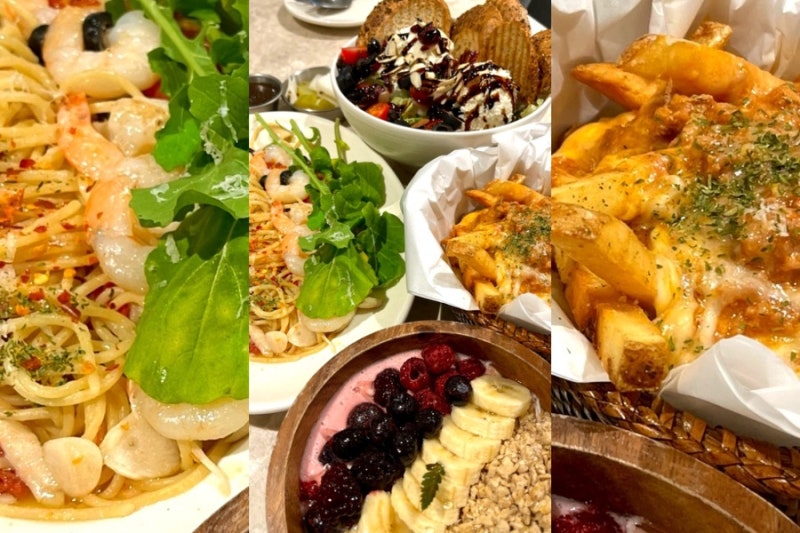 용인 수지수지구청 맛집 브런치빈 내돈내산 🥗 리코타치즈 샐러드 라구 치즈 프라이 베리 스무디볼 쉬림프 알리오