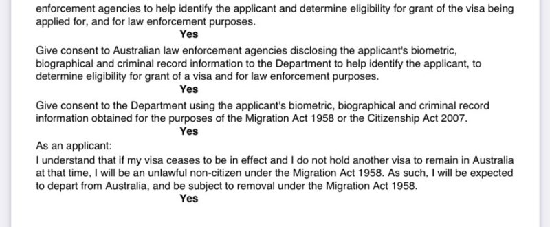 호주 긴급여권으로 ETA 관광비자 신청하기: 1554 Form 작성 : 네이버 블로그