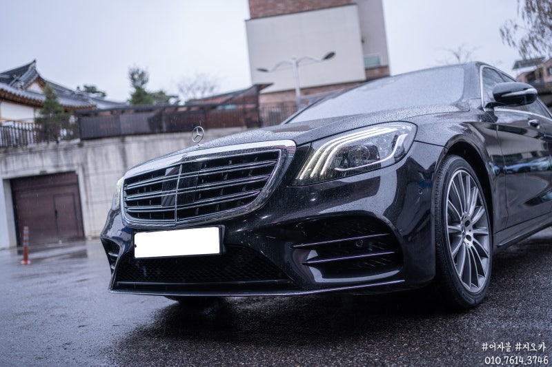 벤츠 S클래스 S450 잡소리 체크해보고 로워암 텐션스트럿 등속조인트 엔진오일까지 해드림 네이버 블로그