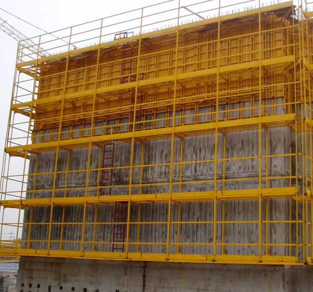 벽체 거푸집 "갱폼(Gang Form)"의 부재별 명칭 : 네이버 블로그