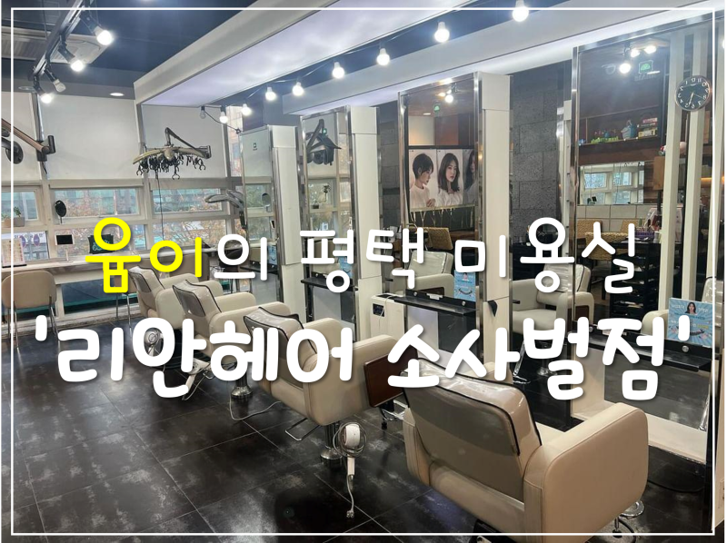 평택 소사벌 미용실 추천 S컬펌 긴머리헤어스타일 리안헤어 소사벌점 솔직후기 네이버 블로그