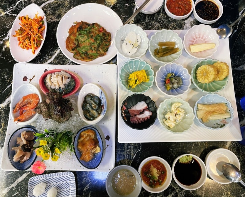 부산자갈치역맛집 생선구이 꼼장어 아침식사가능 자갈치시장 내돈내산 한월횟집 네이버 블로그