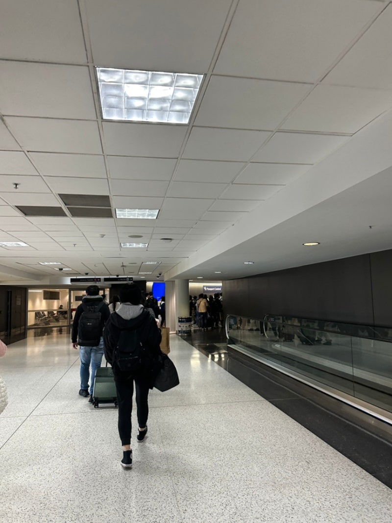 호주 공항 입국신고서 작성법 및 입국심사 방법 네이버 블로그