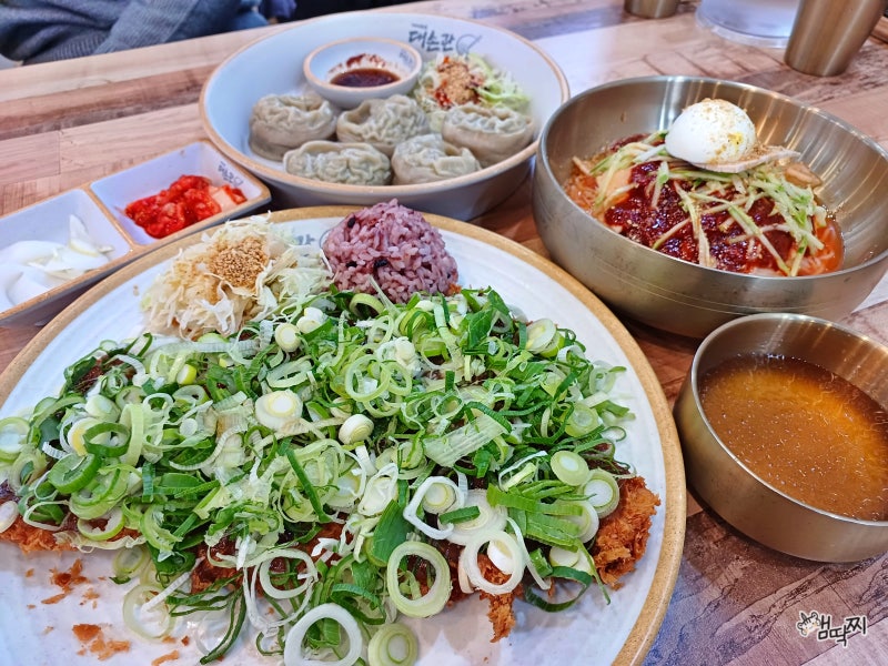 천안 신불당동 맛집 불당동 돈까스 맛있는 대손관 파돈까스 비빔밀면 네이버 블로그