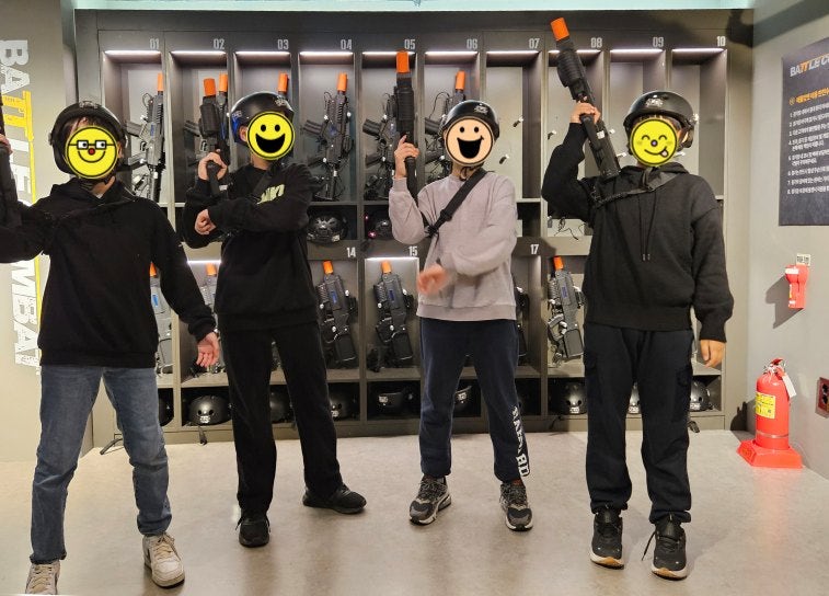 서울 이색 체험 놀거리 삼성역 데이트코스 레이저태그 서바이벌게임 배틀컴뱃 꿀잼 바운스 삼성센터 네이버 블로그