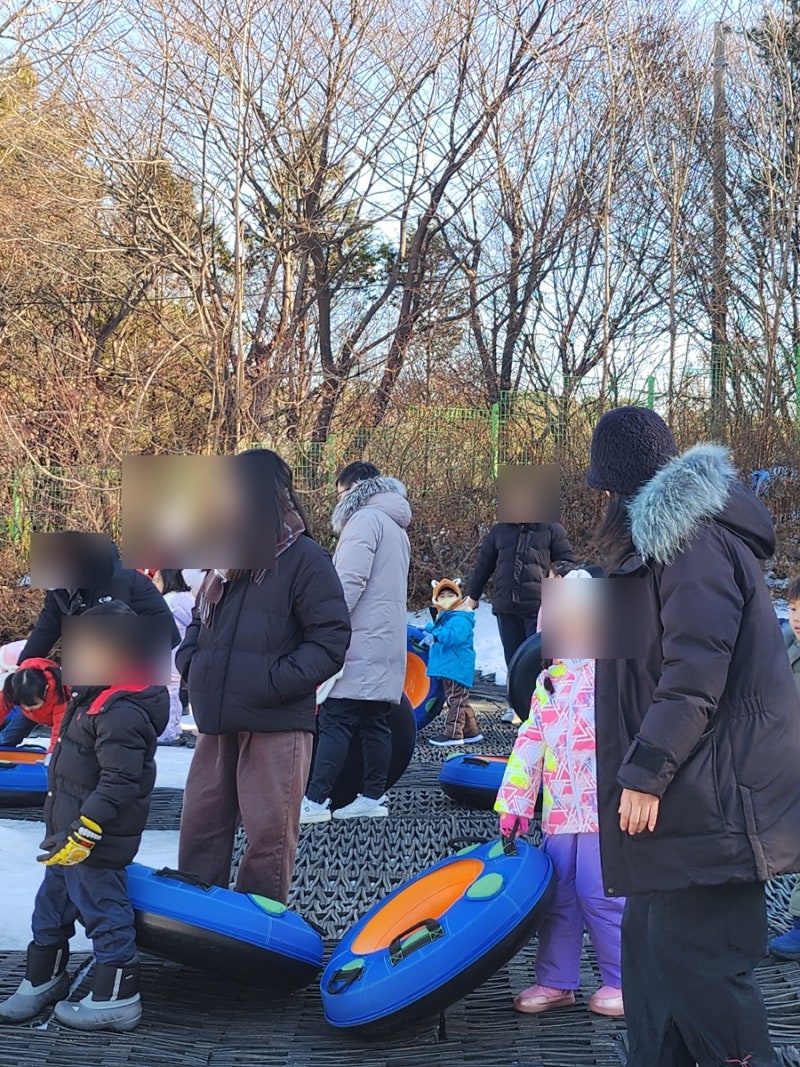 경기남부 아이와 가볼만한 곳 안산썰매장 유아슬로프는 널널해요 네이버 블로그