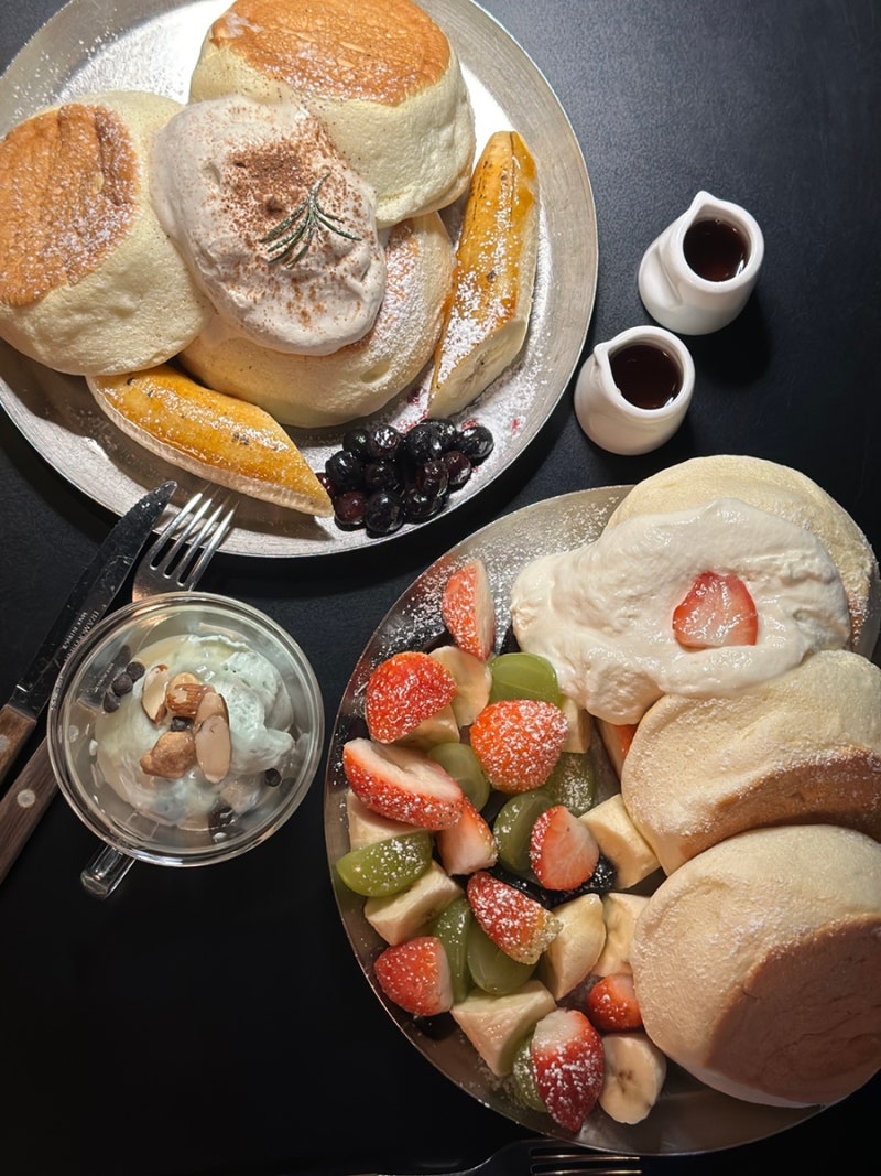 잠실 송파 송리단길디저트맛집 수플레 팬케이크맛집 홍차크림수플레 계절과일수플레 젠젠 잠실점 네이버 블로그