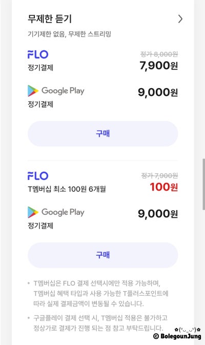 FLO]플로 요금제 알아보기+SKT 할인요금제 : 네이버 블로그