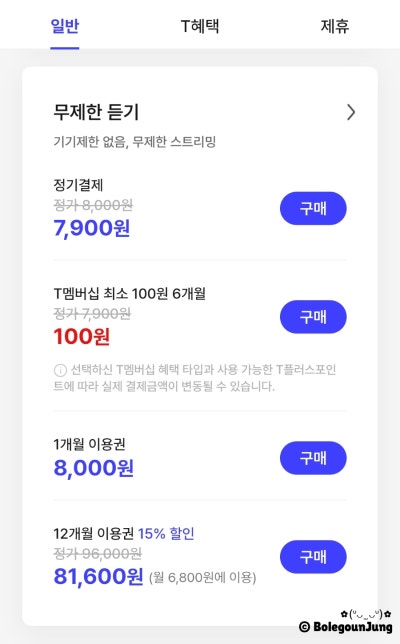 FLO]플로 요금제 알아보기+SKT 할인요금제 : 네이버 블로그