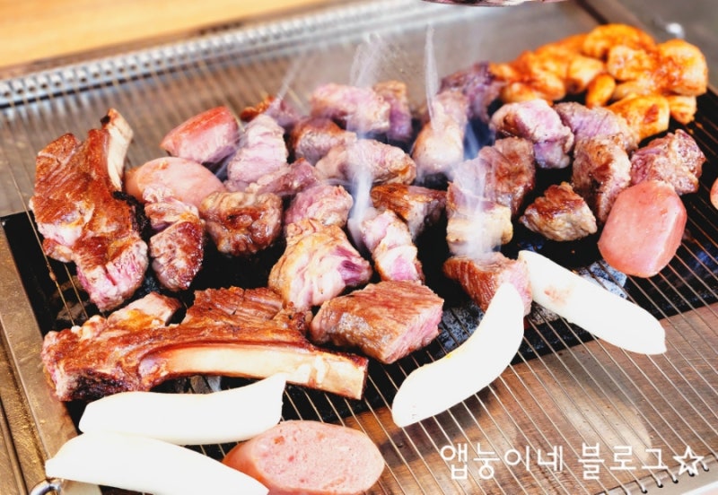 황학동 맛집 쯔양맛집 양갈비 무한리필 식당 뉴타운생양고기 생양갈비 생양고기구이 꽃빵튀김 온면 네이버 블로그