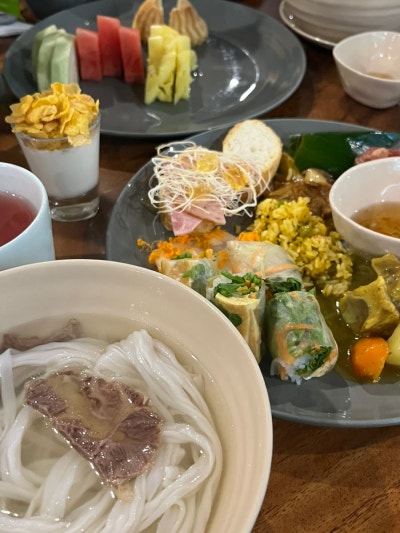 다낭 치하우스다낭 호텔 숙소 소개 수영장 조식 2 베드룸 디럭스 아파트먼트발코니1 X 2 Bedroom