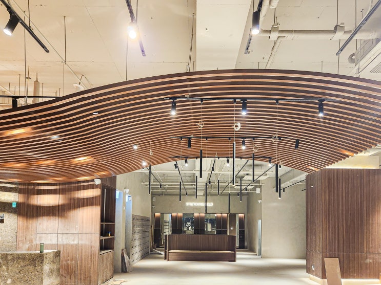 BAFFLE(배플) GRID LOUVER 그리드루버(일반형) 설치상세도면 DWG