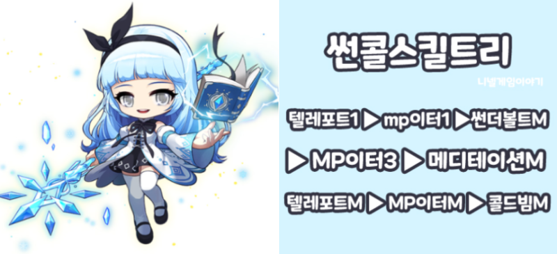 메이플랜드 마법사 스킬트리 스텟 1차 2차 전직까지 메랜 네이버 블로그