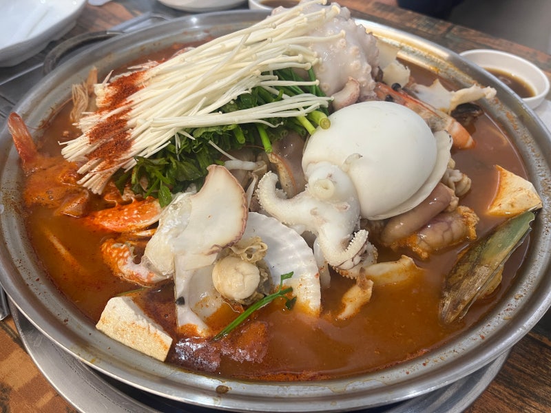 영등포단체회식모임 해물전골 맛집 추천 청어진 네이버 블로그