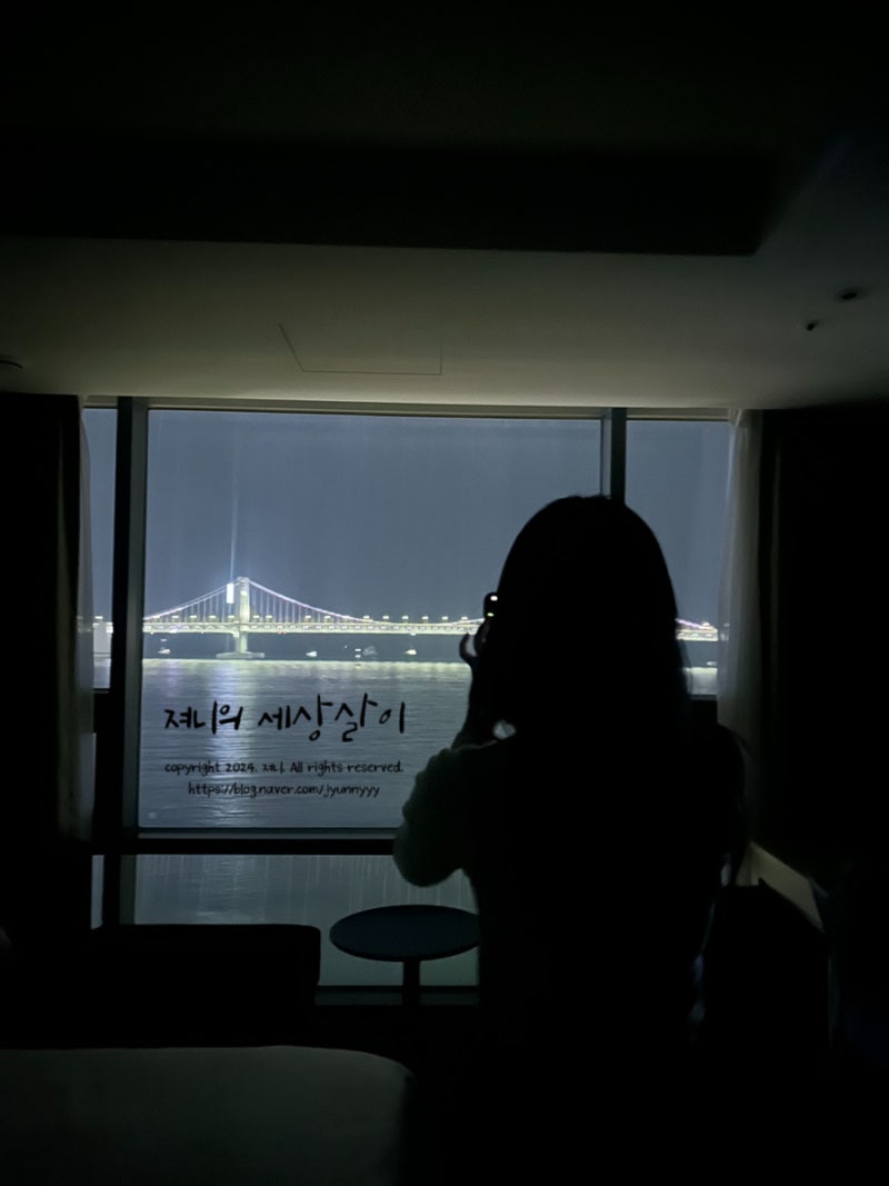 부산 광안리 센트럴베이호텔오션뷰 트윈룸 내돈내산신발원 부산항대교 네이버 블로그