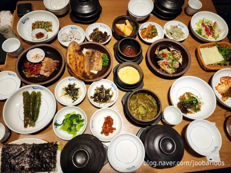 올림픽공원 근처 산들해 한정식 맛집 송파점 주차 및 가족모임 장소 추천 네이버 블로그