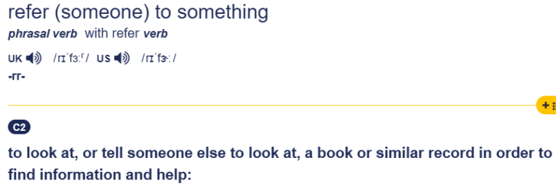 영어표현 refer to, refer to A as B, refer A to B 뜻과 예문 : 네이버 블로그