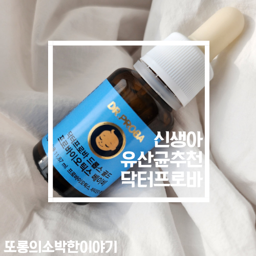 신생아유산균 비타민d 닥터프로바 드롭스 베이비 추천 네이버 블로그