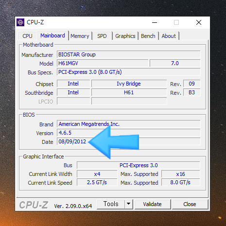 Biostar H61MGV 메인보드 바이오스 업데이트 업그레이드 방법, 후기 (바이오스타 BIOS Update 프로그램 ...