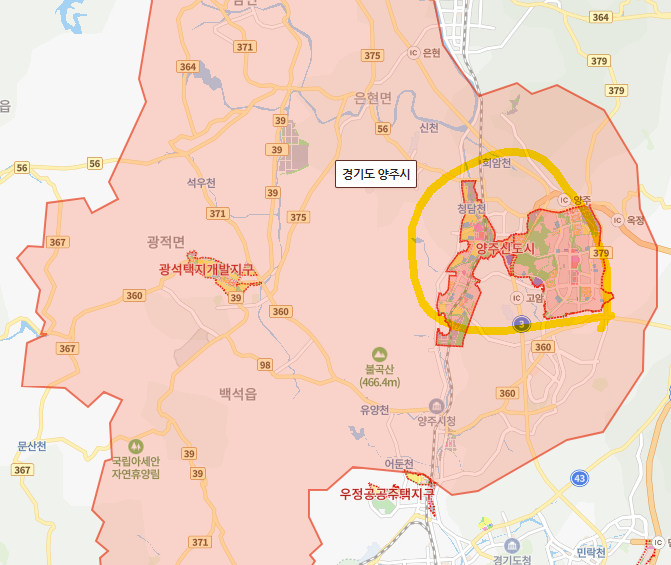 양주 신도시 알아보기 옥정지구와 회천지구 덕정지구 고읍지구 네이버 블로그