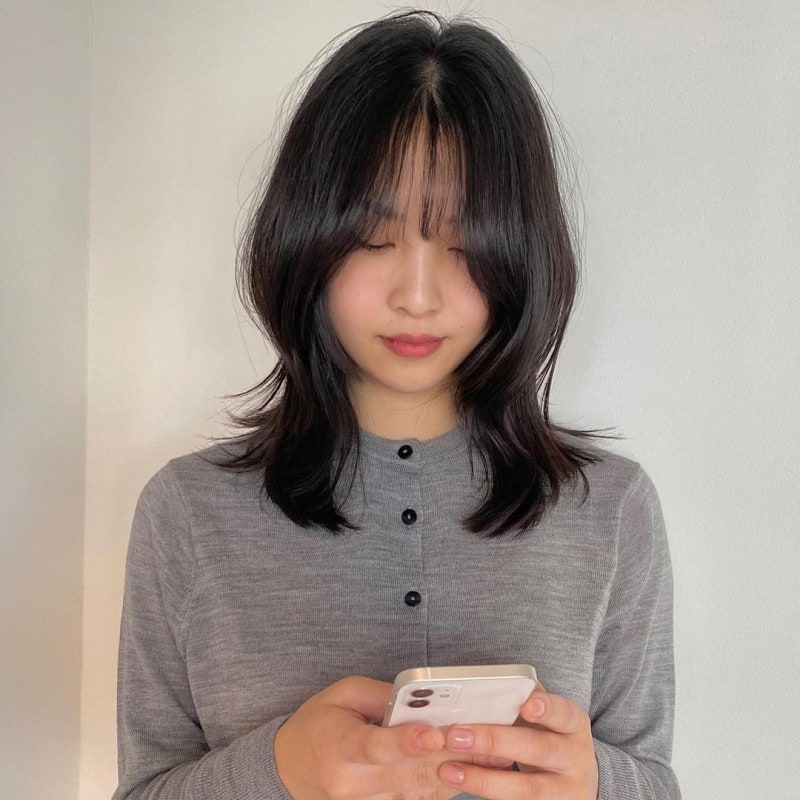 2024 여자 단발 중단발 중간머리 긴머리 유행 헤어스타일│슬릭컷 레이어드컷 네이버 블로그
