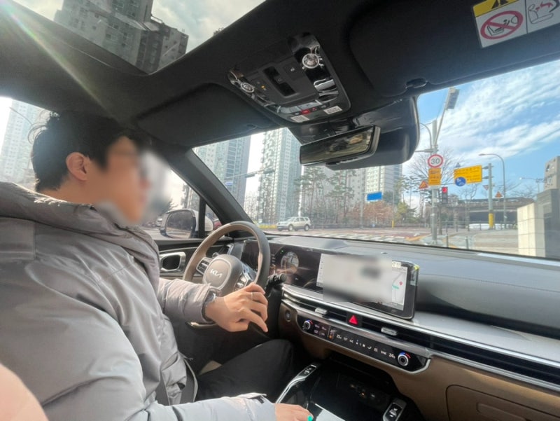 쏘렌토 페이스리프트 썬팅 농도 후기 레인보우is100🌟 네이버 블로그