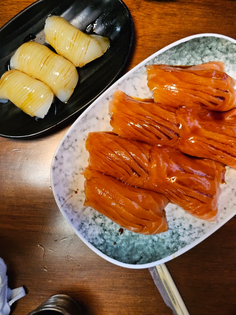 대만 삼미식당 메뉴 대왕연어초밥 닭꼬치 타이베이 시먼딩 음식 여행 네이버 블로그