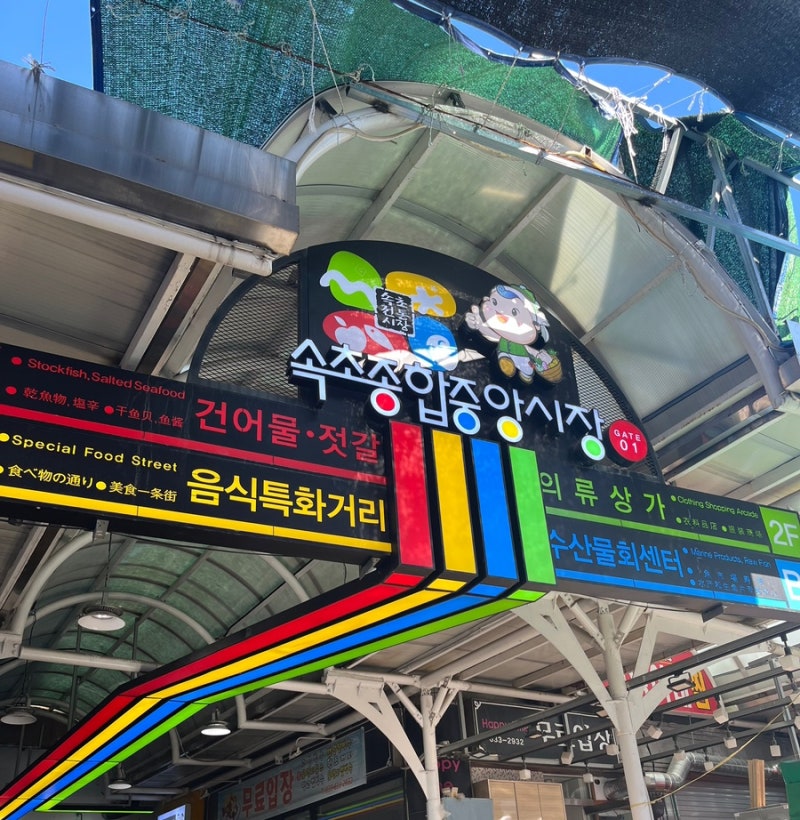 속초 중앙시장 속초 유명먹거리 추천 속초시장 맛집추천 주차장꿀팁 네이버 블로그