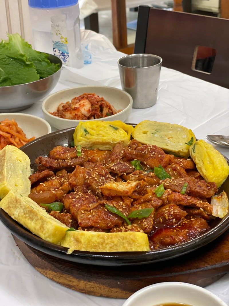 내돈내산 익산 따봉식당 현지인 추천 맛집 돼지주물럭에 김치찌개까지 네이버 블로그
