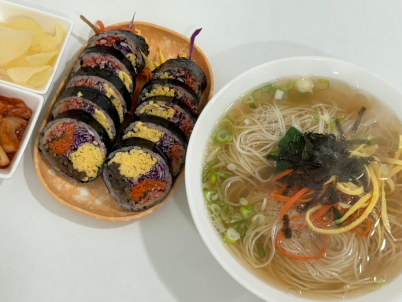 남해분식집 속이 알찬 다길김밥 국수랑 떡볶이도 맛있어 네이버 블로그